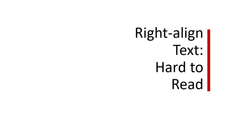 The Right Text Alignment on PPT Slides