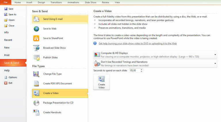 File Formats and Export Options in PowerPoint – Part 1 - PresentationLoad
