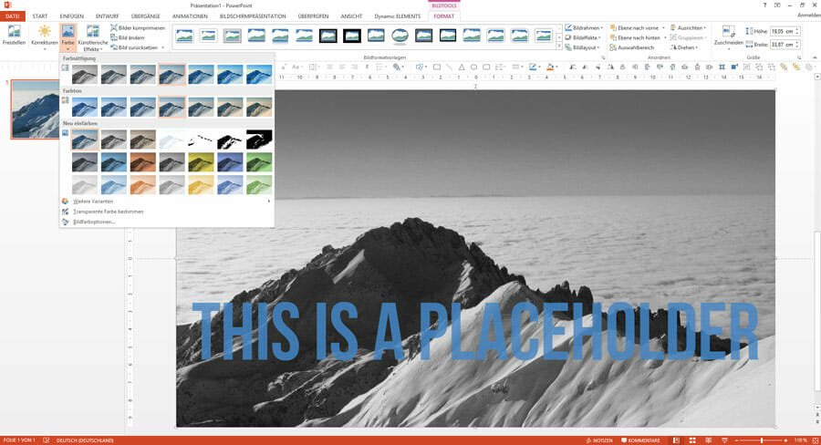 PPT Image Captions: Using Text Boxes | PresentationLoad